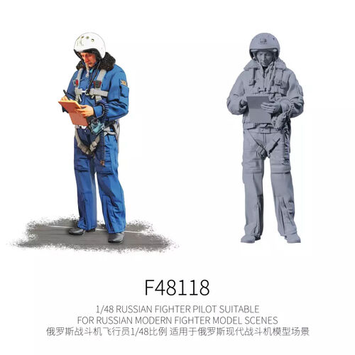 Galaxy-Model F48118 Russian Fighter Pilot #1