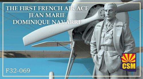 Copper State Models F32-069 The First French Air Ace - Jean Marie Dominique Navarre