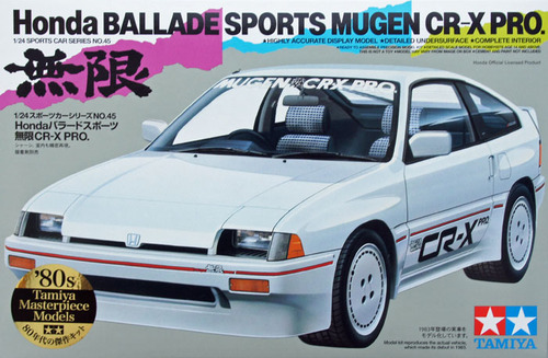 Tamiya 24045 Honda Ballade Sports Mugen CR-X Pro
