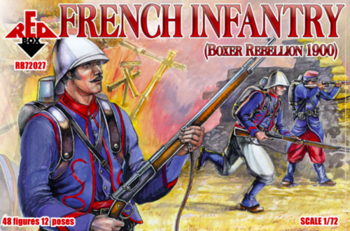 Red Box 72027 French Infantry 1900 Boxer Rebellion