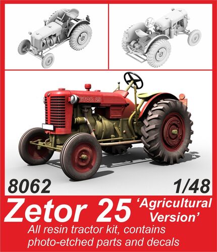CMK K8062 Zetor 25 ‘Agricultural Version’