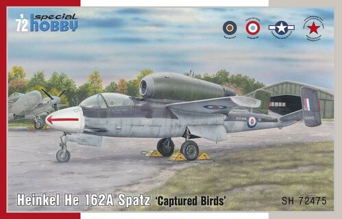 Special Hobby 72475 Heinkel He 162A Spatz ‘Captured Birds’