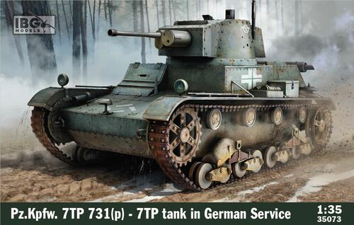 IBG 35073 Pz.Kpfw. 7TP 731(p) - 7TP tank in German Service
