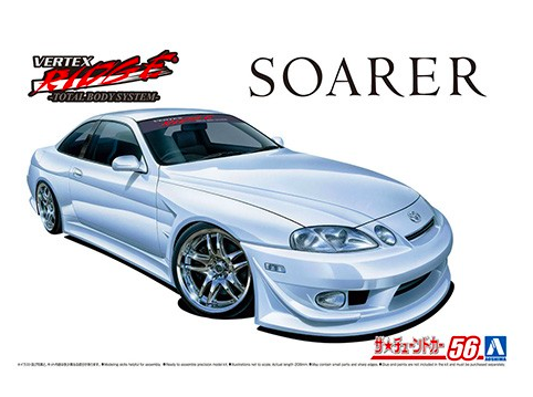Aoshima 06133 TC#56 Vertex JZZ30 Soarer '96 Toyota