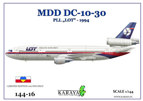 KARAYA 144-16 DC-10-30 Polish LOT