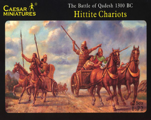 Caesar Miniatures H012 Hittitie Chariot (The Battle of Qadesz c.1300 BC)