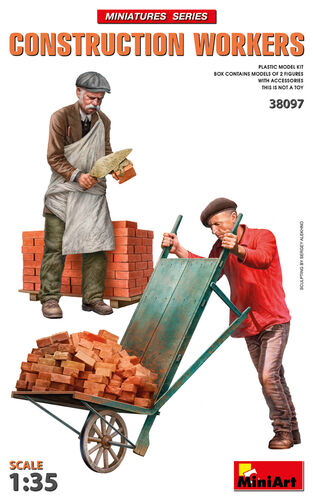 MiniArt 38097 Construction Workers