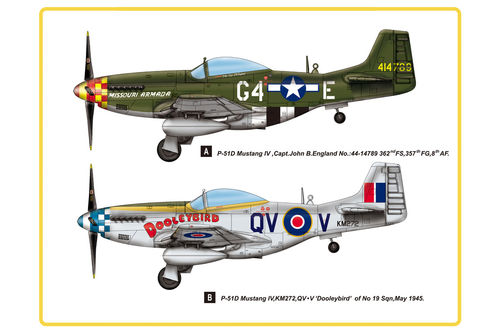 Hobby Boss 85802 P-51D Mustang
