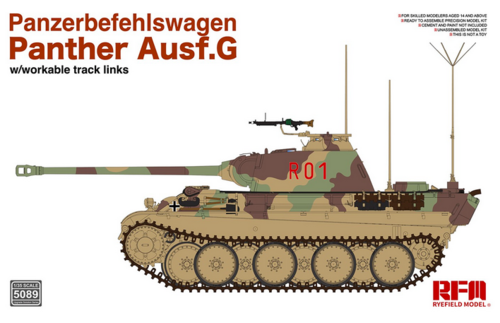 Rye Field Model RM-5089 Panther Ausf.G Panzerbefehlswagen