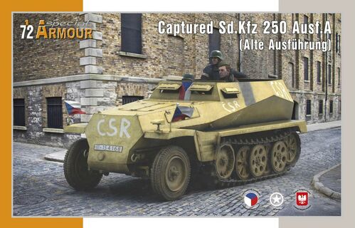 Special Armour 72027 Sd.Kfz.250/1 Ausf.A Captured (Alte Ausfuhrung)