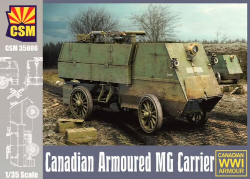 Copper State Models 35006 Canadian Armoured MG Carrier Canadian WWI Armour