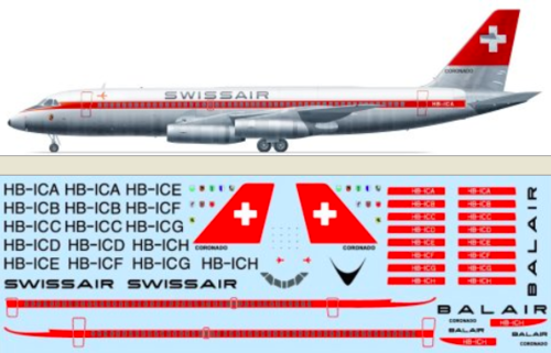 F-RSIN P4018 CV-990 - Swissair