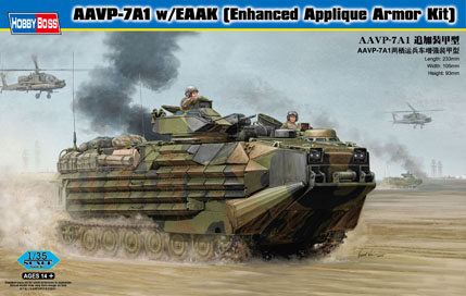 Hobby Boss 82414 AAVP-7A1 w/EAAK (Enhanced Applique Armor Kit)