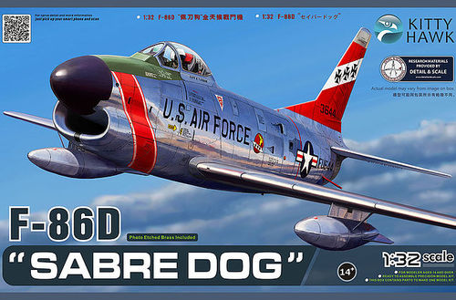 Kittyhawk 32007 F-86D "Sabre Dog"