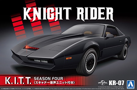Aoshima 06561 KNIGHT RIDER KNIGHT 2000 K.I.T.T. SEASON Ⅳ SCANNER & SOUND UNIT