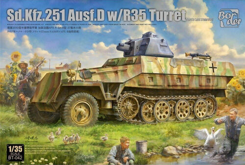 Border Model BT042 Sd.Kfz.251 Ausf.D With R35 Turret