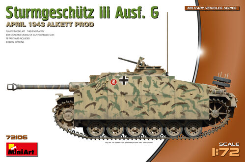 MiniArt 72106 StuG III Ausf. G - Alkett Produciotn (April 1943)
