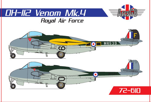 AccsGB 72610 de Havilland DH-112 Venom Mk.IV - RAF