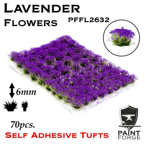 Paint Forge PFFL2632 Lavender Flowers 6mm