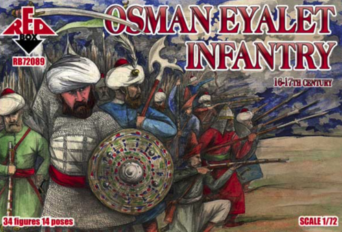 Red Box 72088 Osman Eyalet Infantry 16-17 century