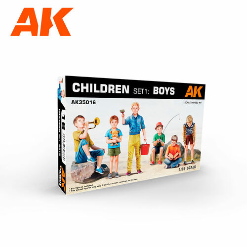 AK-Interactive 35016 Children Set 1: Boys