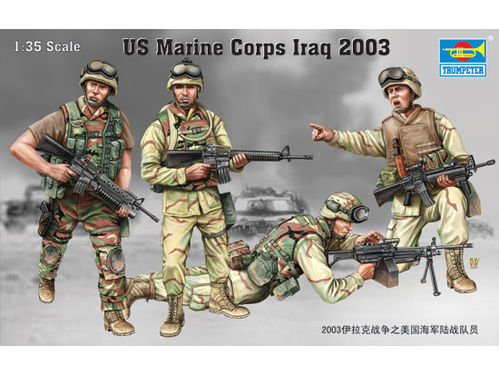Trumpeter 00407 US Marine Corps Iraq 2003