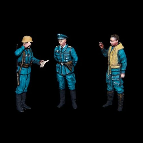 White Stork Miniatures F72021 Luftwaffe officers
