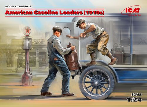 ICM 24018 American Gasoline Loaders (1910s) (2 figures)