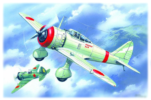 ICM 72202 Ki-27b Japan Army Fighter