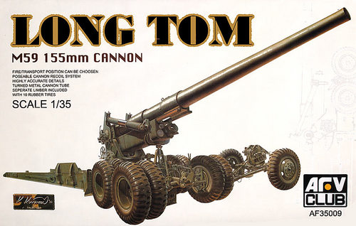 AFV Club 35009 M-59 155MM Cannon Longtom