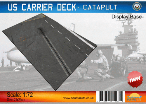 Coastal kits S620-72 1:72 Carrier Deck - Catapult 297 x 210mm