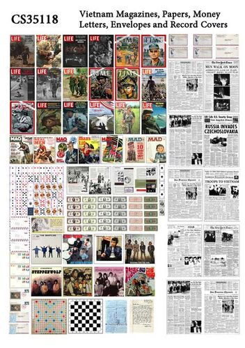 Callsign Models 35118 Vietnam Magazine Covers, Posters, Newspapers