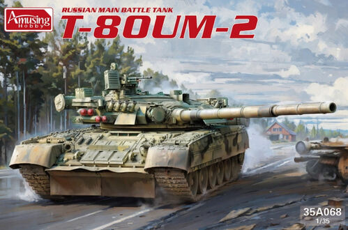 Amusing Hobby 35A068 Russian Main Battle Tank T-80 UM-2