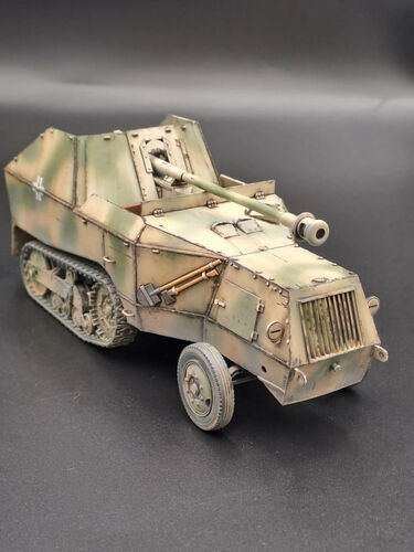 KM Model 35004VB Panzerjager-Fahrzeuge Mit 7,5cm PaK 40 S 307(f) Version B