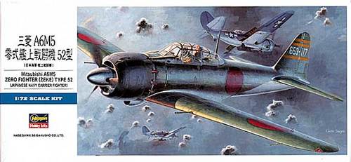 Hasegawa D22 A6M5 Zero Fighter Type 52