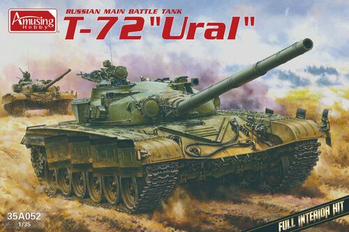 Amusing Hobby 35A052 Russian Main Battle Tank T-72 "Ural" Full Interior Kit