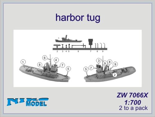 NIKO MODEL ZW7066X Harbour Tug 2 To A Pack