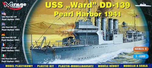 Mirage-Hobby 40601 American Destroyer USS Ward (DD-139) Pearl Harbor 1941