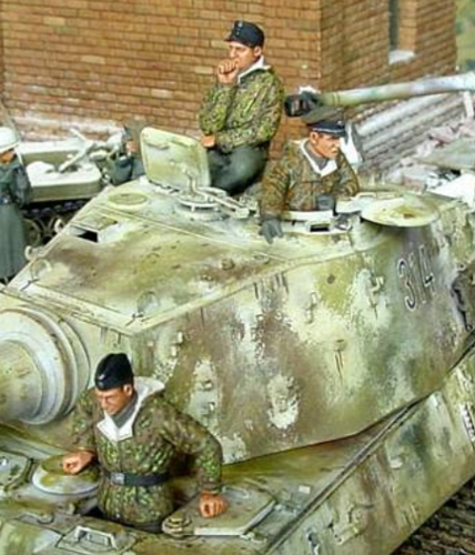 Firestorm Models 35109 German Winter Tank Crew