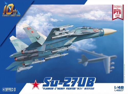 Lion Roar L4827 Su-27UB Flanker-C Heavy Fighter