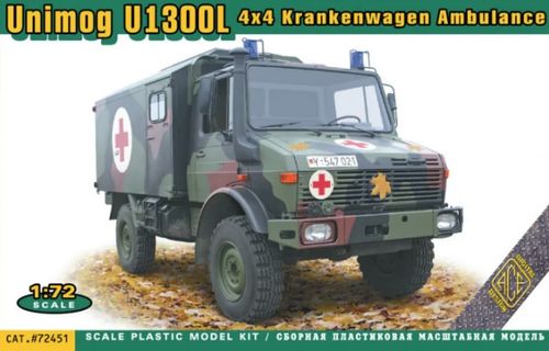 ACE 72451 Unimog U1300L 4x4 Krankenwagen Ambulance