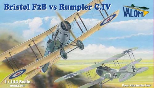 Valom 14422 Bristol F2B vs Rumpler C.IV