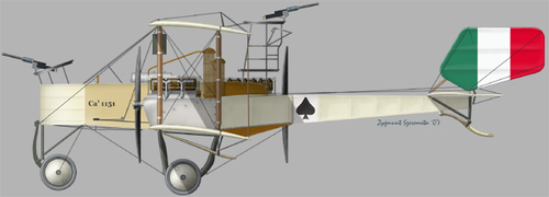Choroszy Modelbud C17 Caproni Ca.3 nr Ca1 1151