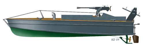 Choroszy Modelbud S53 The MARU-IN and The SHINYO Explosive Motoboats