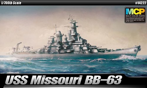 Academy 14222 USS Missouri BB-63