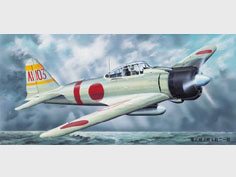 Trumpeter 02405 Mitsubishi A6M2b Model 21 Zero Fighter