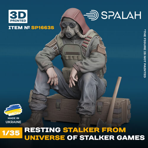 Spalah 16635 Resting Stalker From Universe Of 'Stalker' Games
