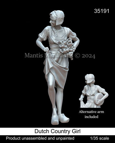 Mantis Miniatures 35191 Dutch Country Girl