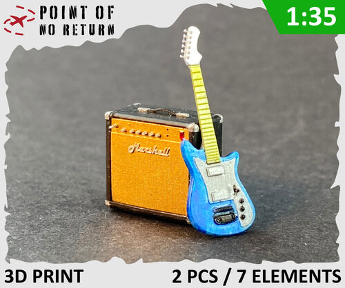 Point Of No Return 35-23033 Electric Guitar and Amplifier