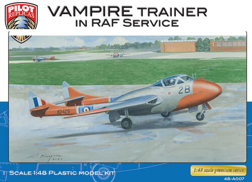 Pilot Replicas 48A007 de Havilland Vampire T11 in RAF Service